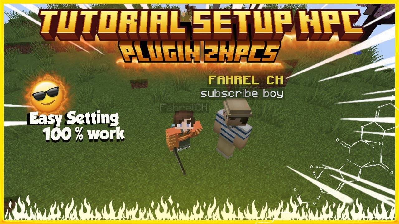 Cara Membuat Npc Mengunakan Plugin Znpcs - Tutorial Setup Server - YouTube