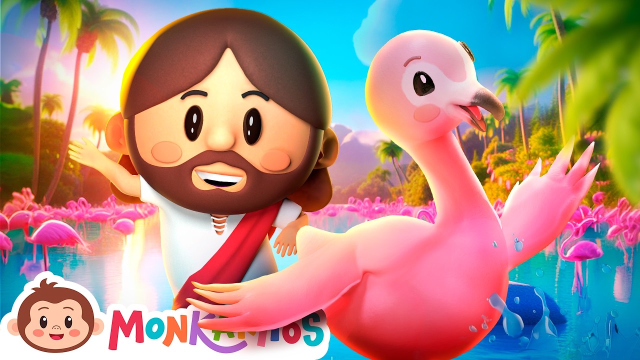 Imiter les Animaux 🦩 | Chanson Chrétienne pour Enfants | Monkakitos ...