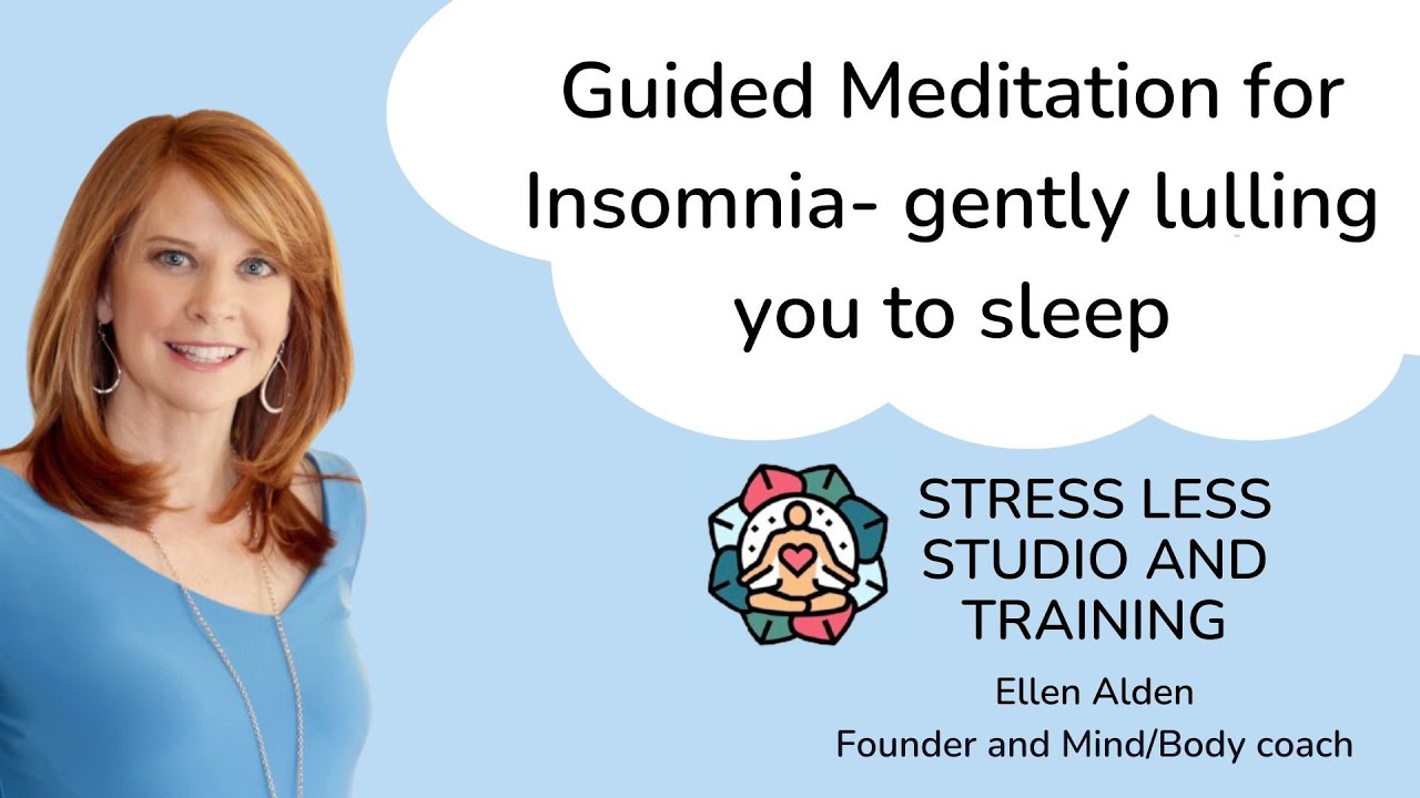 Guided Meditation for Insomnia- gently lulling you back to sleep - YouTube