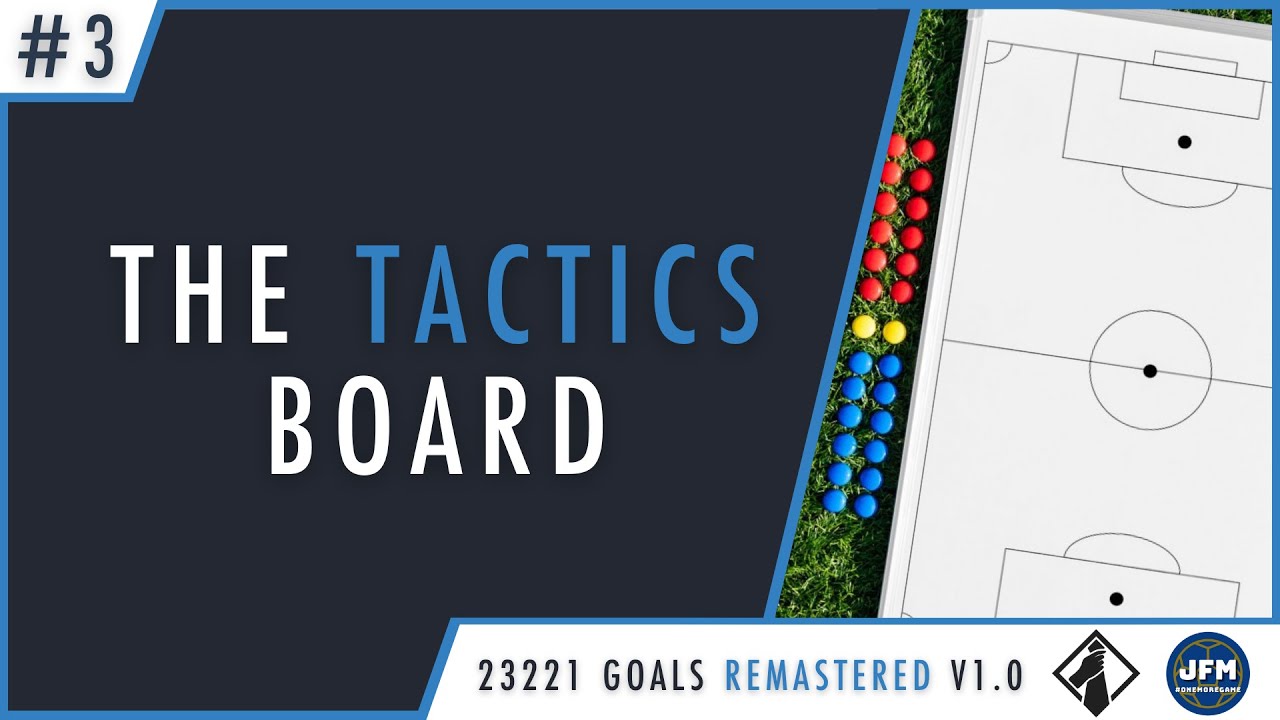 The Tactics Board #3 | 23221 GOALS REMASTERED V1.0 | Football Manager ...