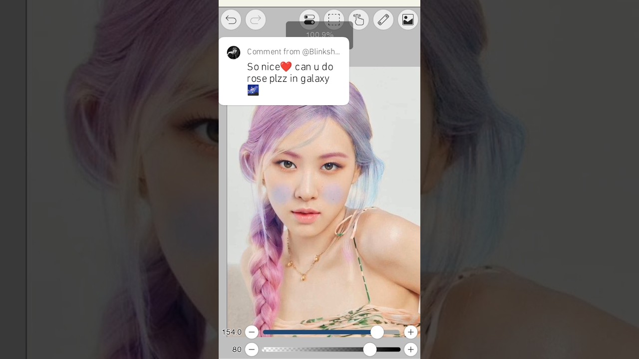 Black pink Rose ibis Panit x Black pink Rose hair Color Galaxy IBIS ...