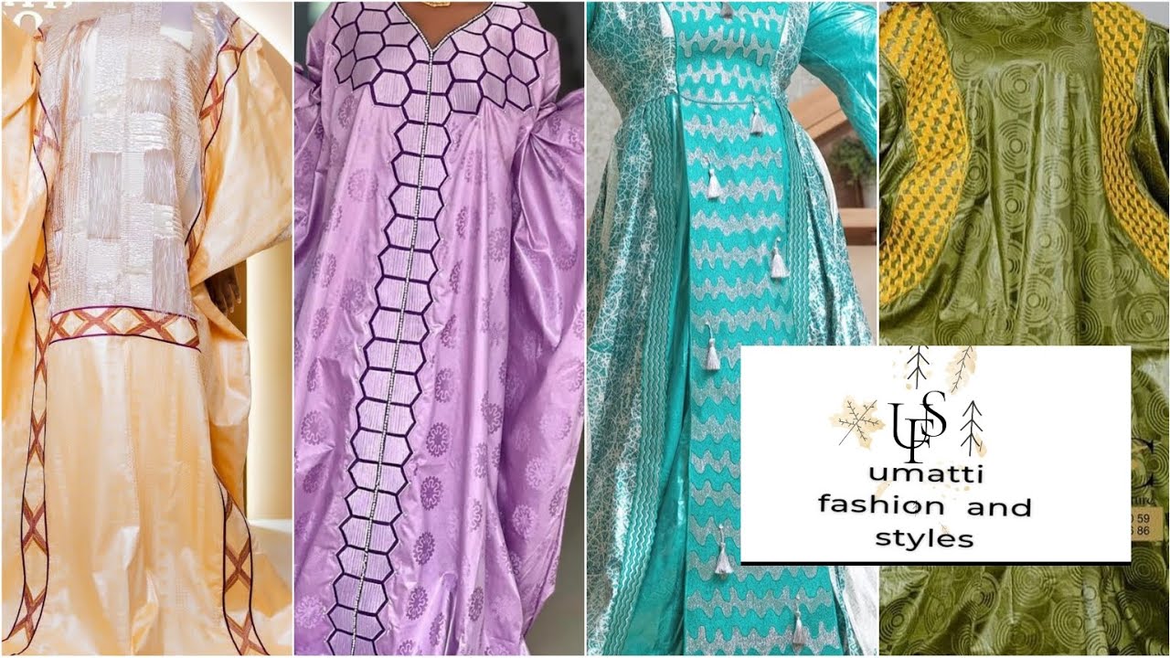 belles model africaines pour femmes en pagne /robe longues de basin ...