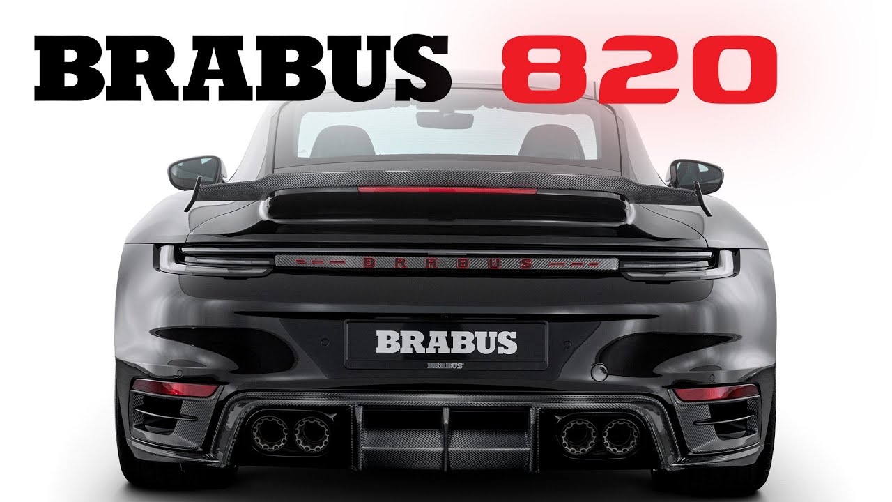 TURBOCHARGED PERFECTION | BRABUS 820 based on the Porsche 911 Turbo S ...