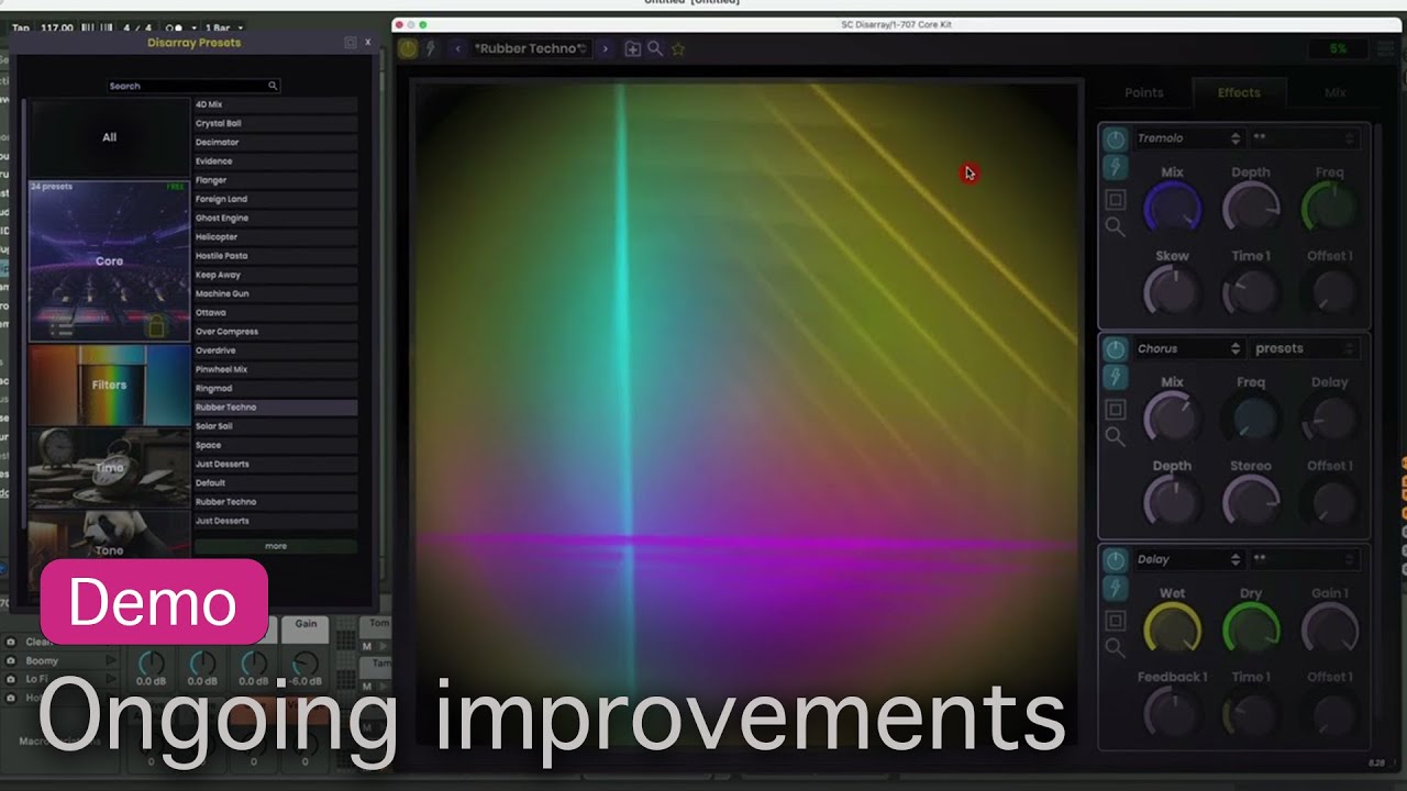 Disarray | Ongoing improvements | Stagecraft Software - YouTube