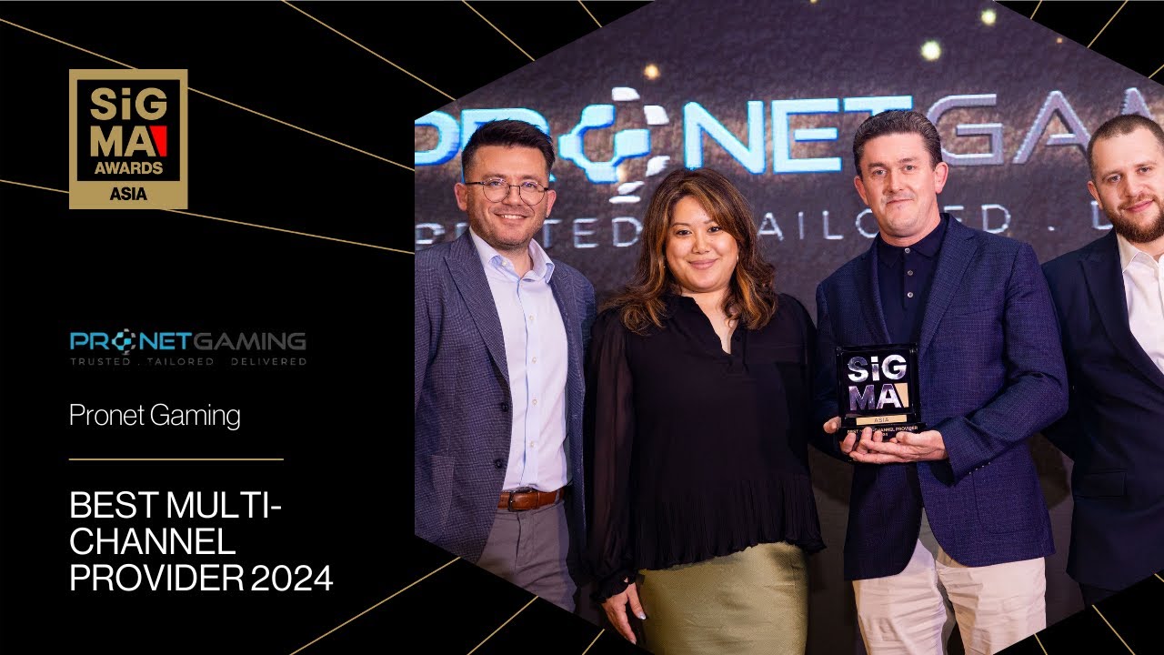 Pronet Gaming Crowned Best Multi-Channel Provider 2024 | SiGMA Asia ...