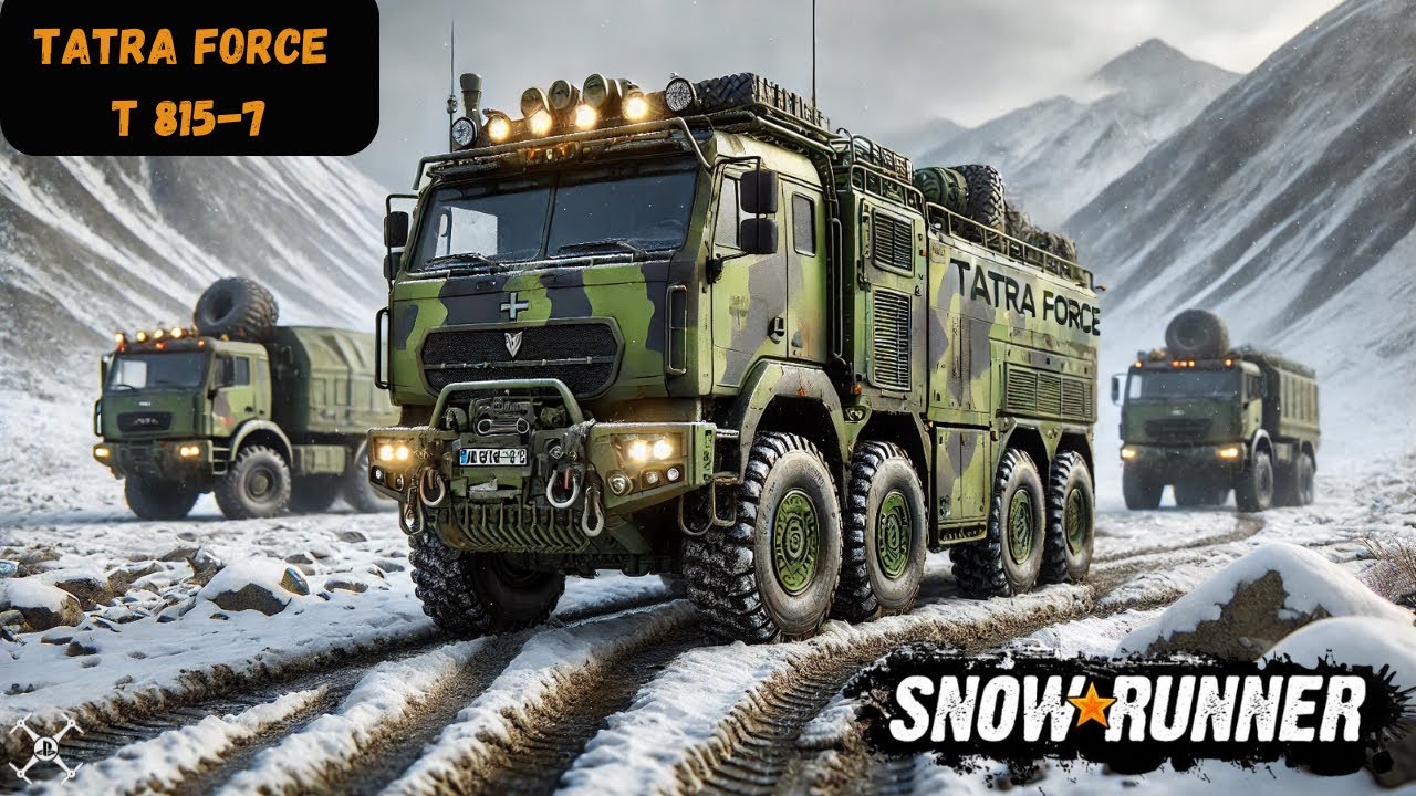 Liberando e Editando o Tatra Force T815-7 - Snow Runner - YouTube