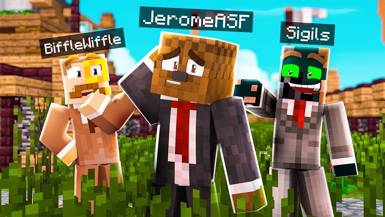 I LIED to my Friends to WIN w/ JeromeASF (Minecraft) - YouTube