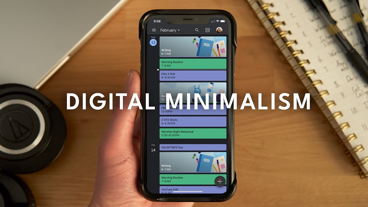 How I Organize My Digital Life | Digital Minimalism - YouTube