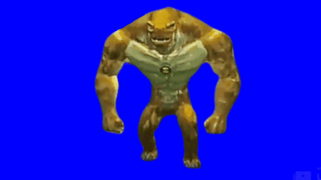 Blue screen Ben 10 Enormossauro - YouTube