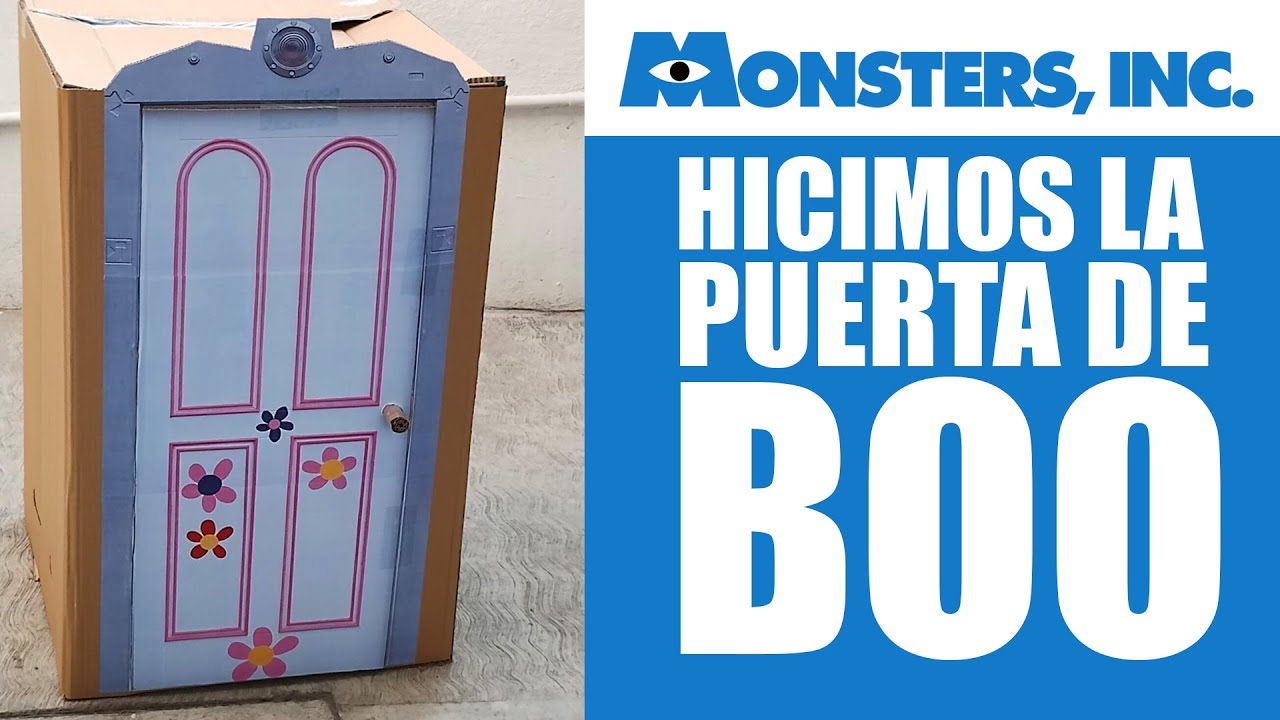 Puerta Monsters Inc. Diy. - YouTube