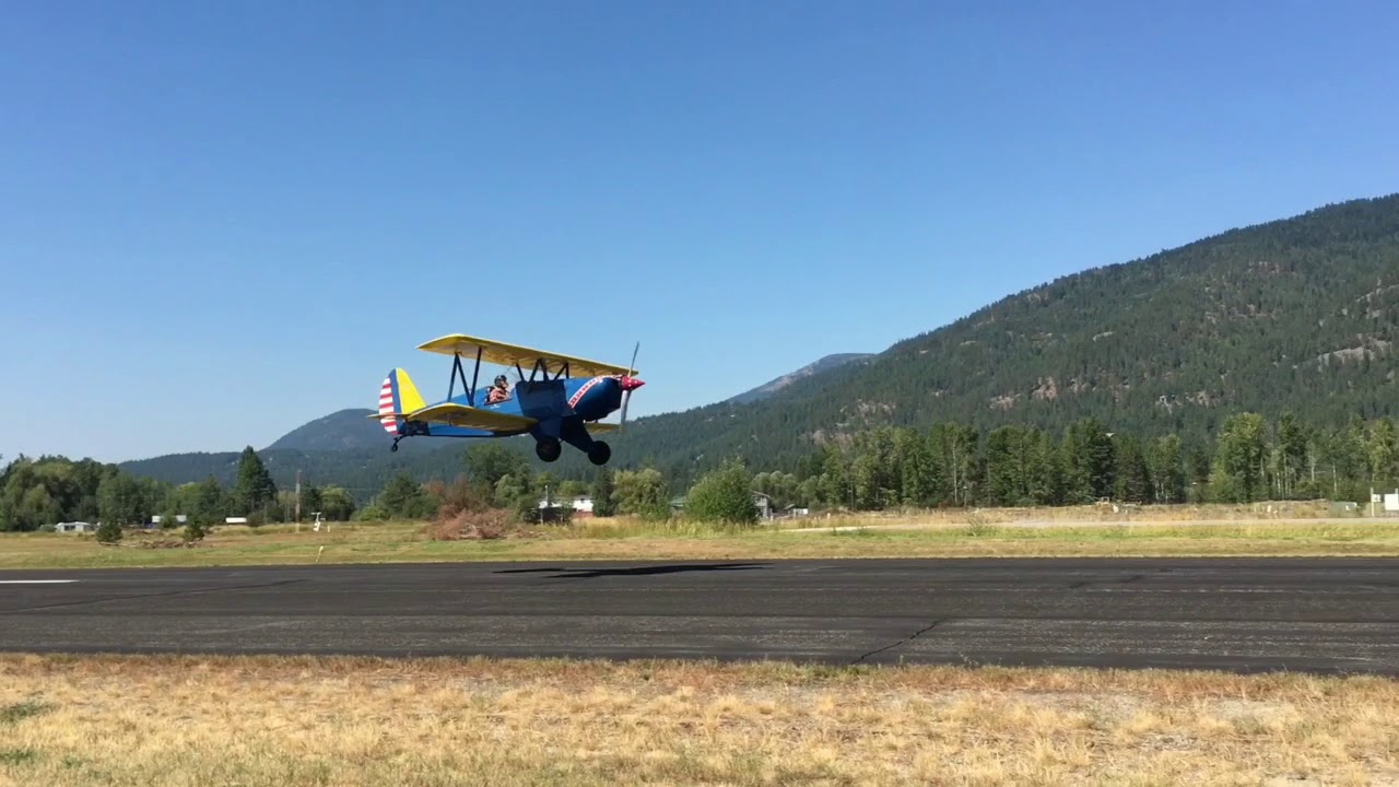 Chuck Flying The Bi-Wing - YouTube