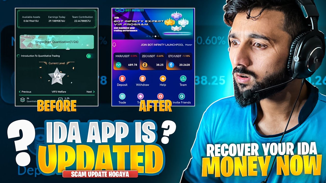 IDA APP IS BACK WITH NEW UPDATE - SCAM AND FRAUD ALERT - YouTube