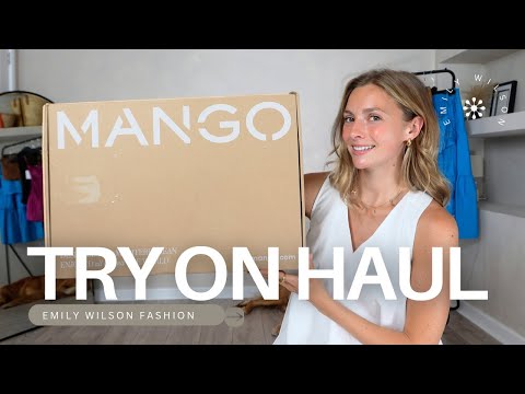 Mango Summer 2025 Try On Haul | Emily Wilson Fashion