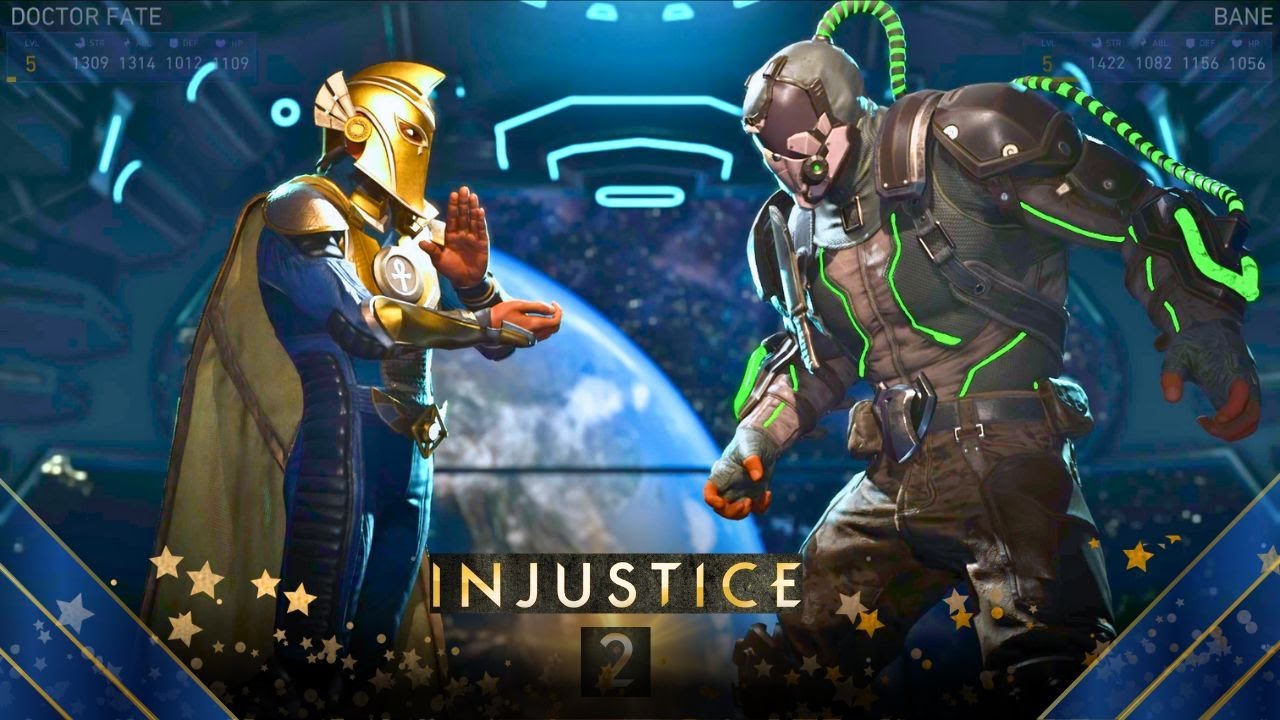 Injustice 2 - Doctor Fate Vs. Bane - YouTube