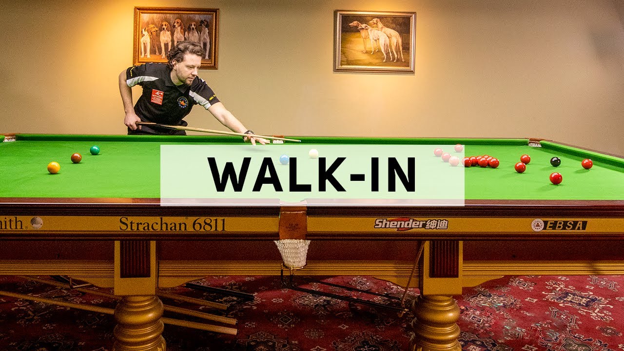 The WALK-IN: How to Walk into the Shot / Snooker Tutorial for Beginners ...