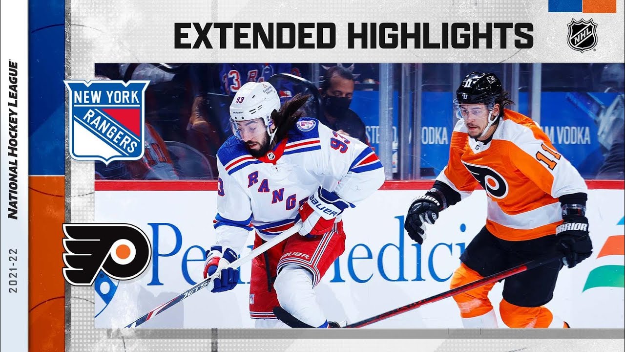 New York Rangers vs Philadelphia Flyers Jan 15, 2022 HIGHLIGHTS - YouTube