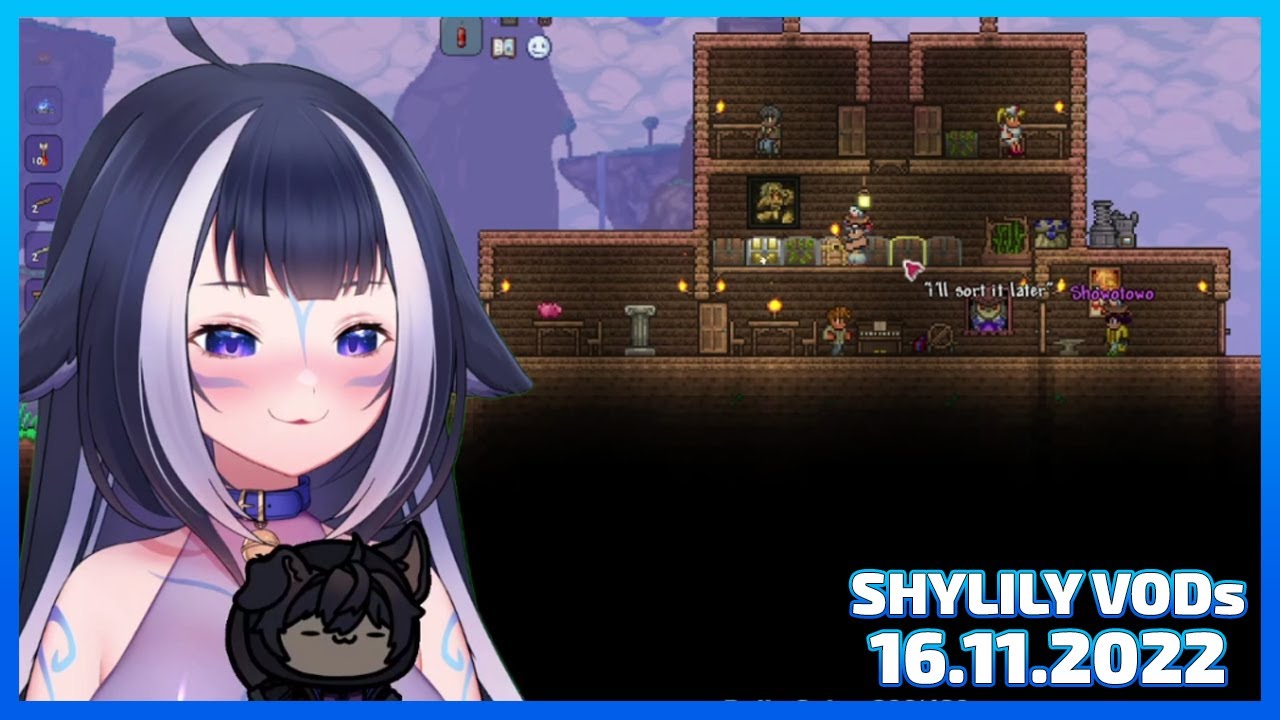 WHOLESOME ORCA PLAYING TERRARIA w/ SHOTO!! NEW WORLD BABYYY LETS GOOOO ...