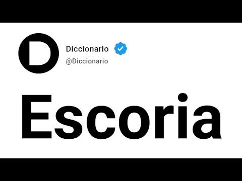 Escoria Significado En Español - YouTube