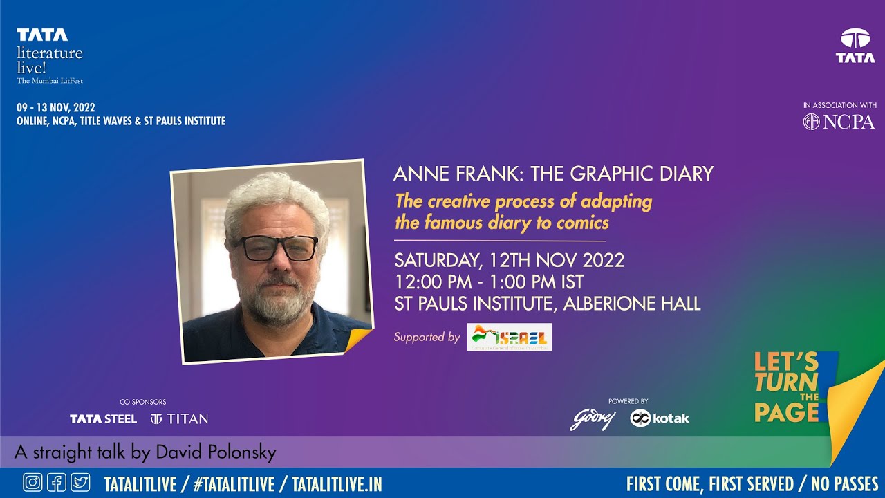 Anne Frank: The Graphic Diary | David Polonsky - YouTube