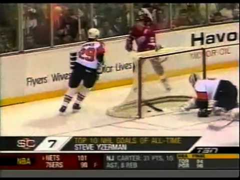 Top 10 NHL Goals Of All Time - YouTube
