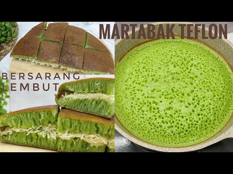 Resep martabak teflon lembut bersarang