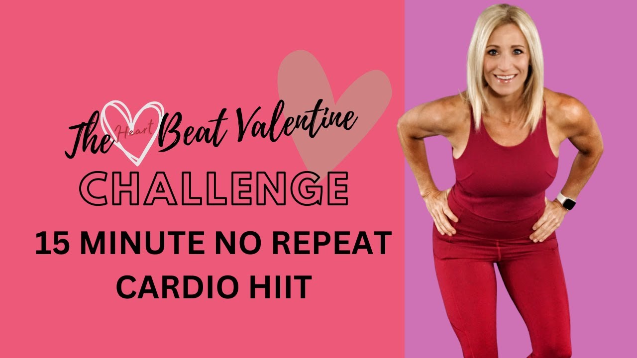 15 Minute No Repeat Cardio HIIT Workout | Low Impact Modifications ...