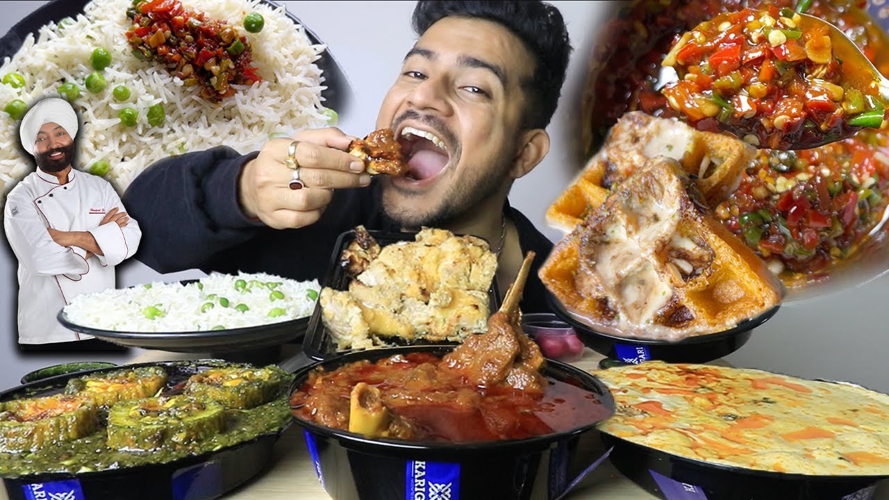 CELEBRITY CHEF RESTAURANT'S RASEWALA MEAT, GUCCHI MUSHROOM, CHINESE ...