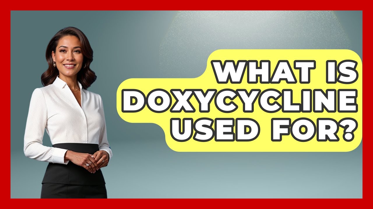 What Is Doxycycline Used For? - First Response Medicine - YouTube