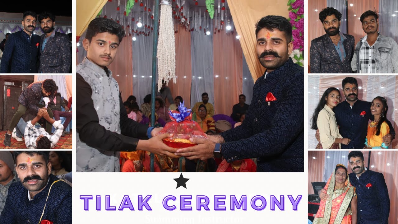 Best Traditional Tilak Ceremony 2023 Vlog || wedding vlog ...