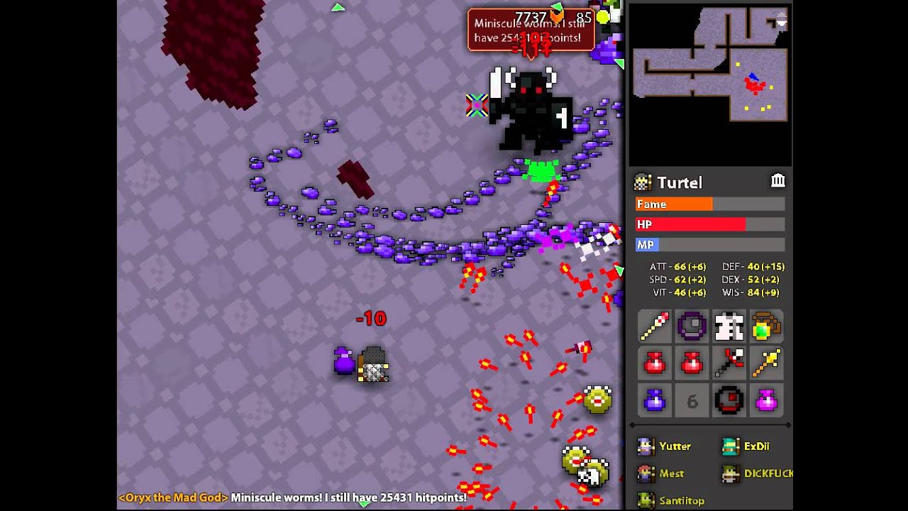 ROTMG: Small WC and quick "Ninja" looting skills :P - YouTube