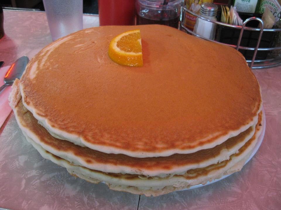 Stepping Stone Cafe Stack of Mancakes Challenge (as seen on Man v. Food ...