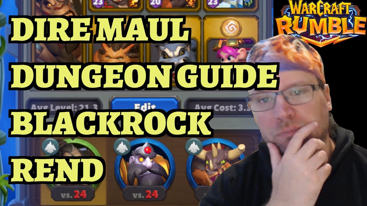 Dire Maul Dungeon Guide - Blackrock Week - Rend Blackhand - Warcraft ...