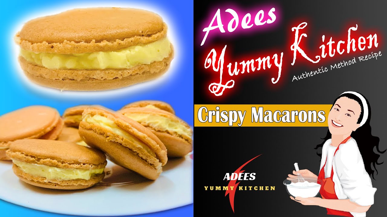 How to Make Crispy Macrons|Perfect Macrons Recipe|Sri Lankan Macrons ...