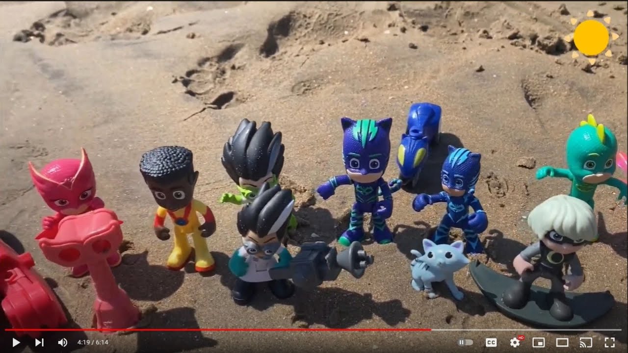 PJ MASKS Heros and Villains. Catboy, Owlette, and Gekko, the heroes ...