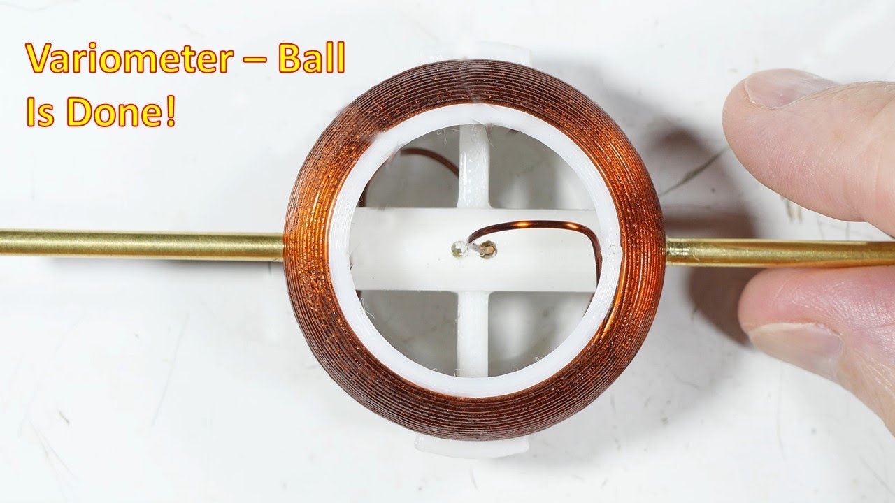 Crystal Radio - Variometer, Pt5 Ball Is Done! (4K) - YouTube