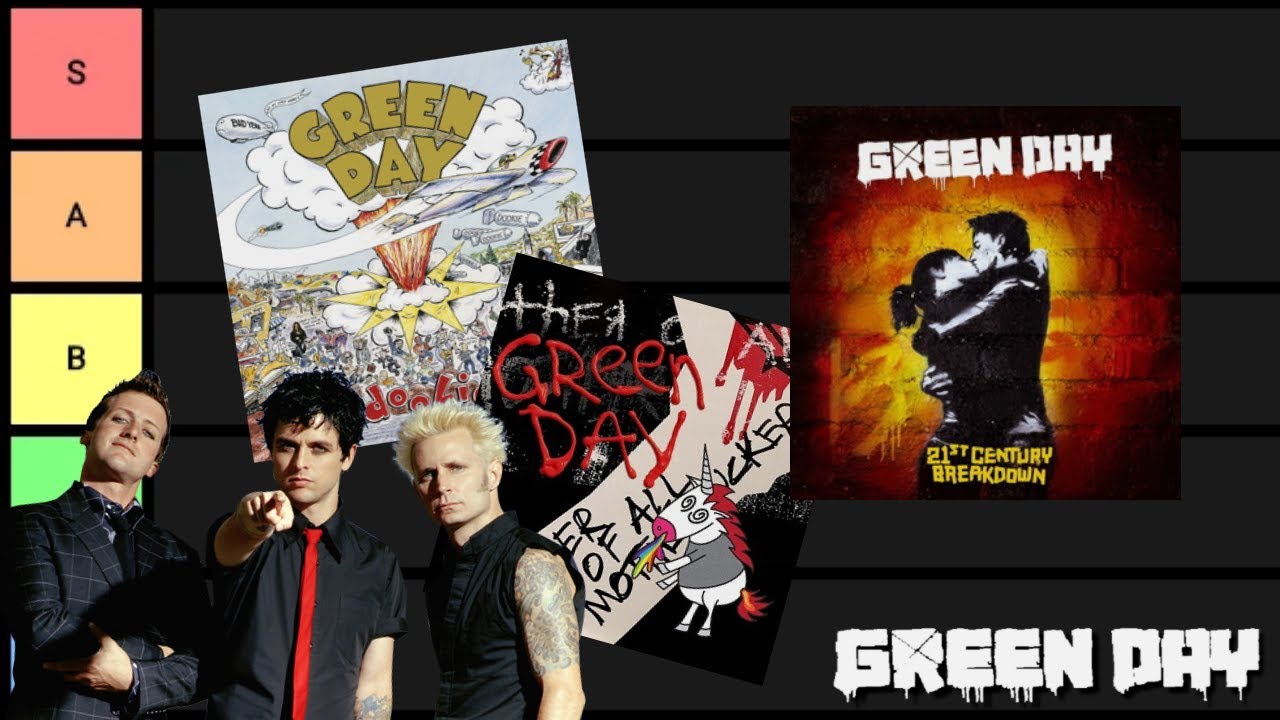 A Green Day Album Tier List - YouTube