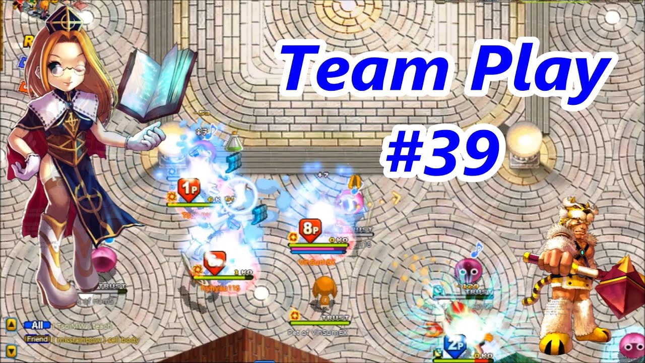 Survival Project: Teamplay#39 Fire magic again; Team Lucy - YouTube