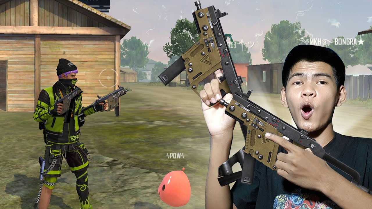 មកលេងកាំភ្លើង VECTOR ពីរដើម | New Gun VECTOR in Free Fire - YouTube