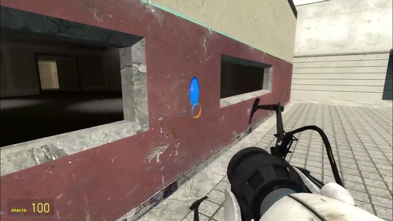 portal gun in garrys mod??? + obunga | Garry's Mod - YouTube