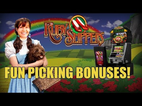 RUBY SLIPPERS SLOT MACHINE BONUS-WINNING! - YouTube