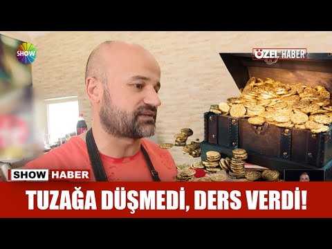 Sözde define avcıları dolandırmaya çalıştı!
