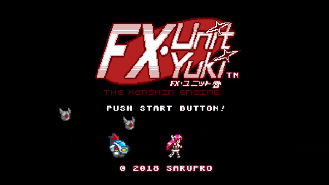 FX Unit Yuki - Sega Dreamcast - Intro & Title Screen - YouTube