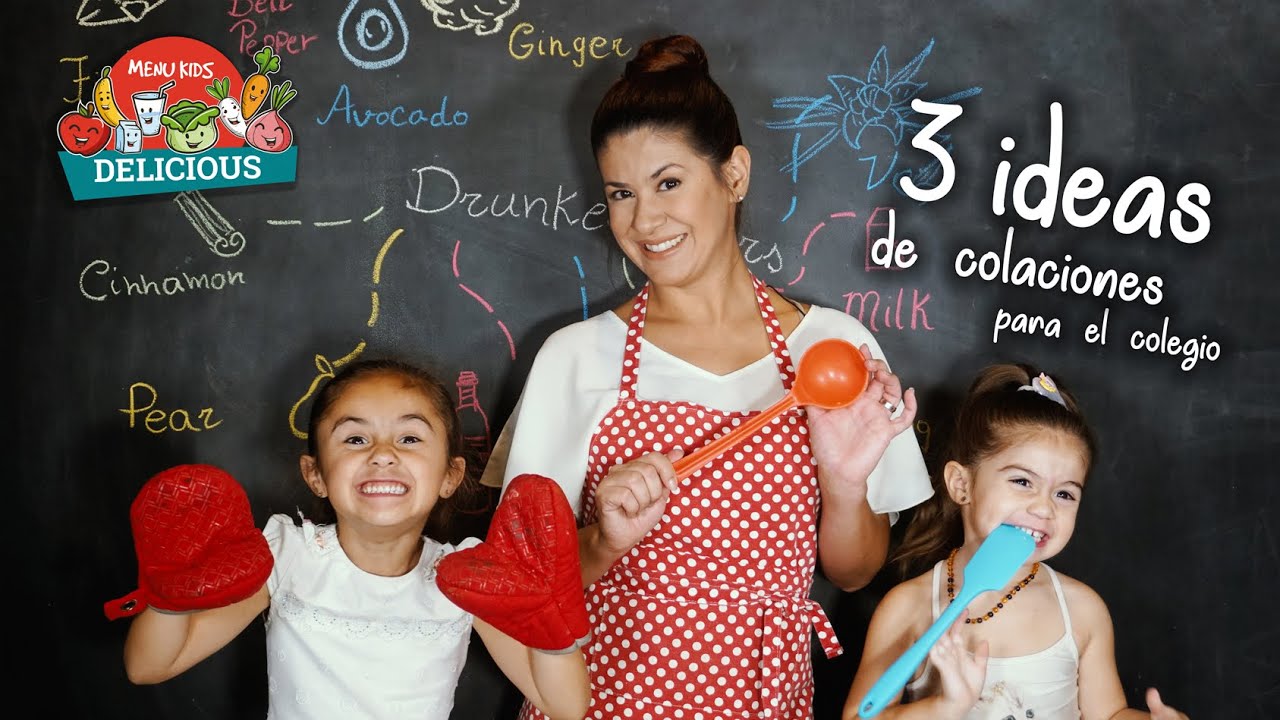 3 IDEAS DE COLACIONES PARA EL COLEGIO - YouTube