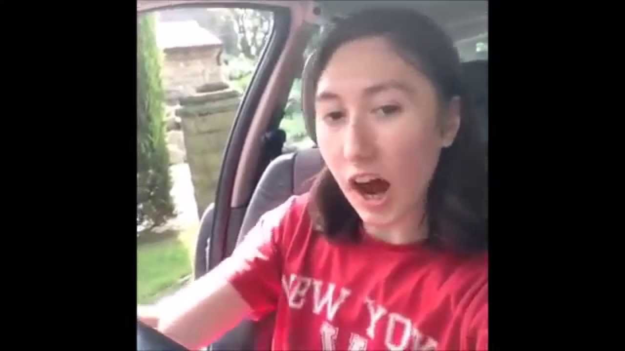 I'm in my mums car High school muscial version - YouTube