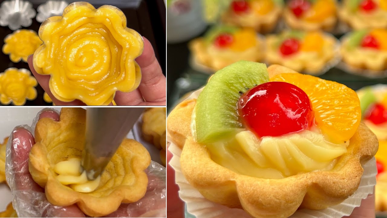 Model Baru Laris Banget | Enak Creamy Mudah Dibuat | Kue Sus Buah - YouTube
