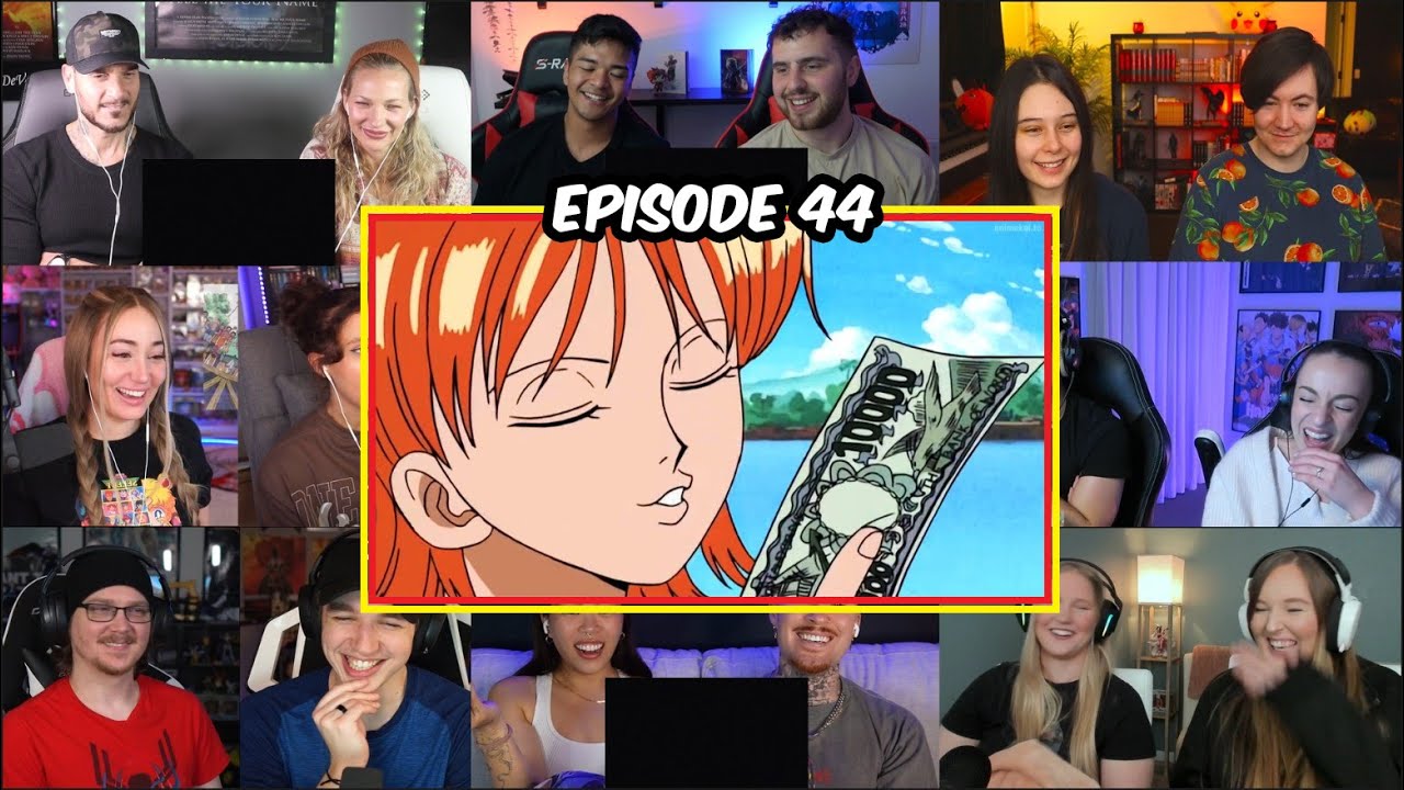 One Piece Episode 44 Reaction Mashup | ワンピース - YouTube