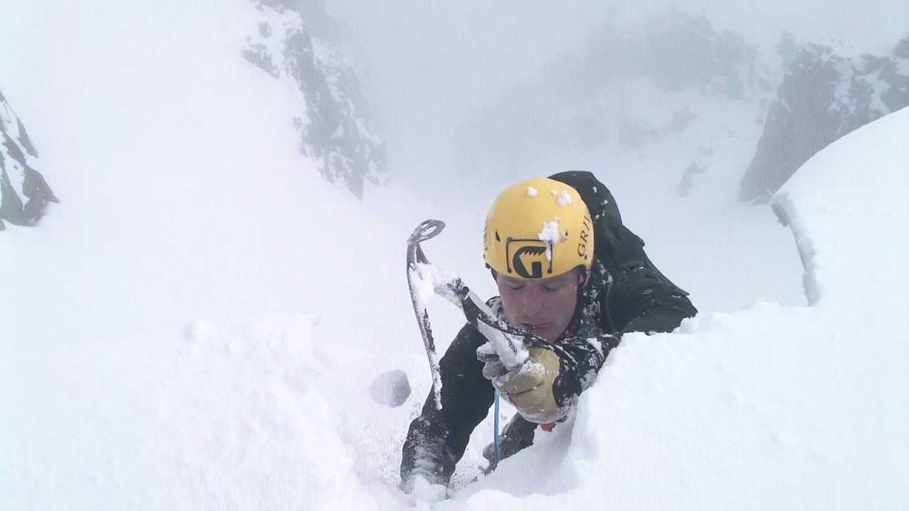 Ben Nevis, number 5 gully - YouTube
