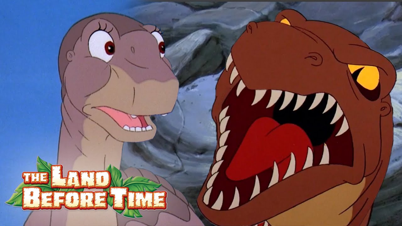 Littlefoot outsmarts Sharpteeth! | Movie Clip | The Land Before Time ...