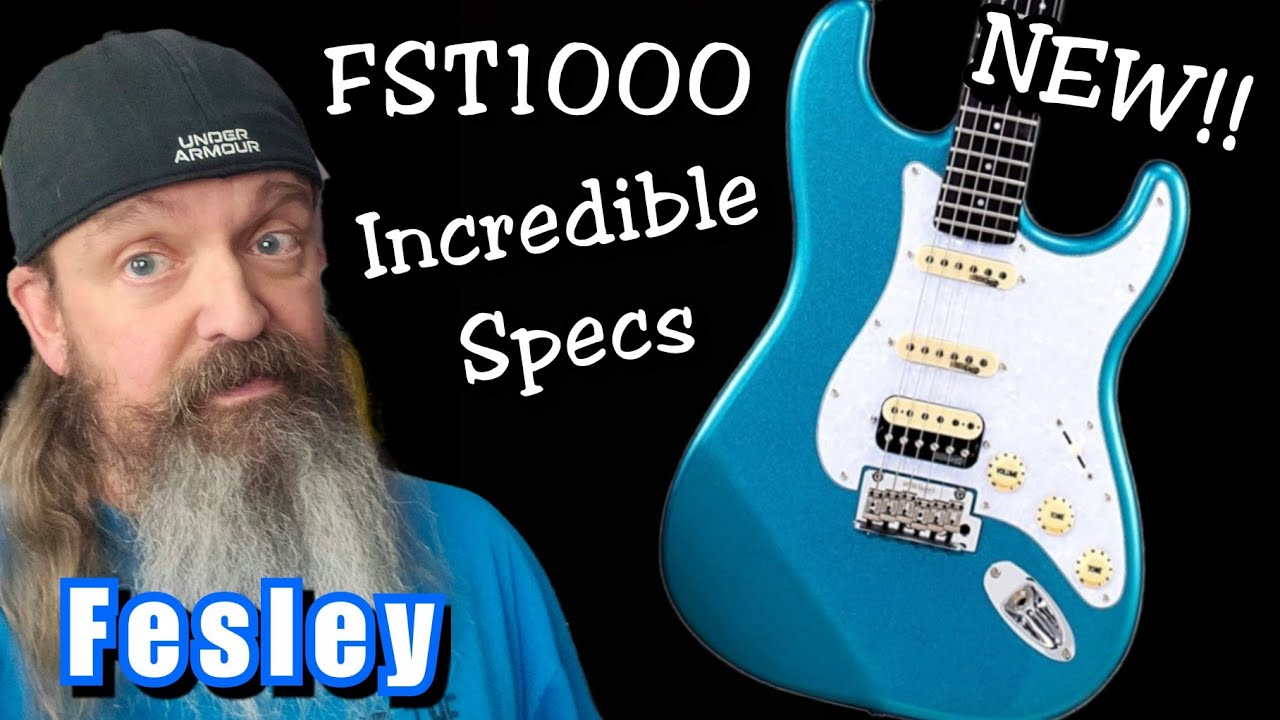 The Best Fesley Guitar yet! Let's see FST1000 - YouTube