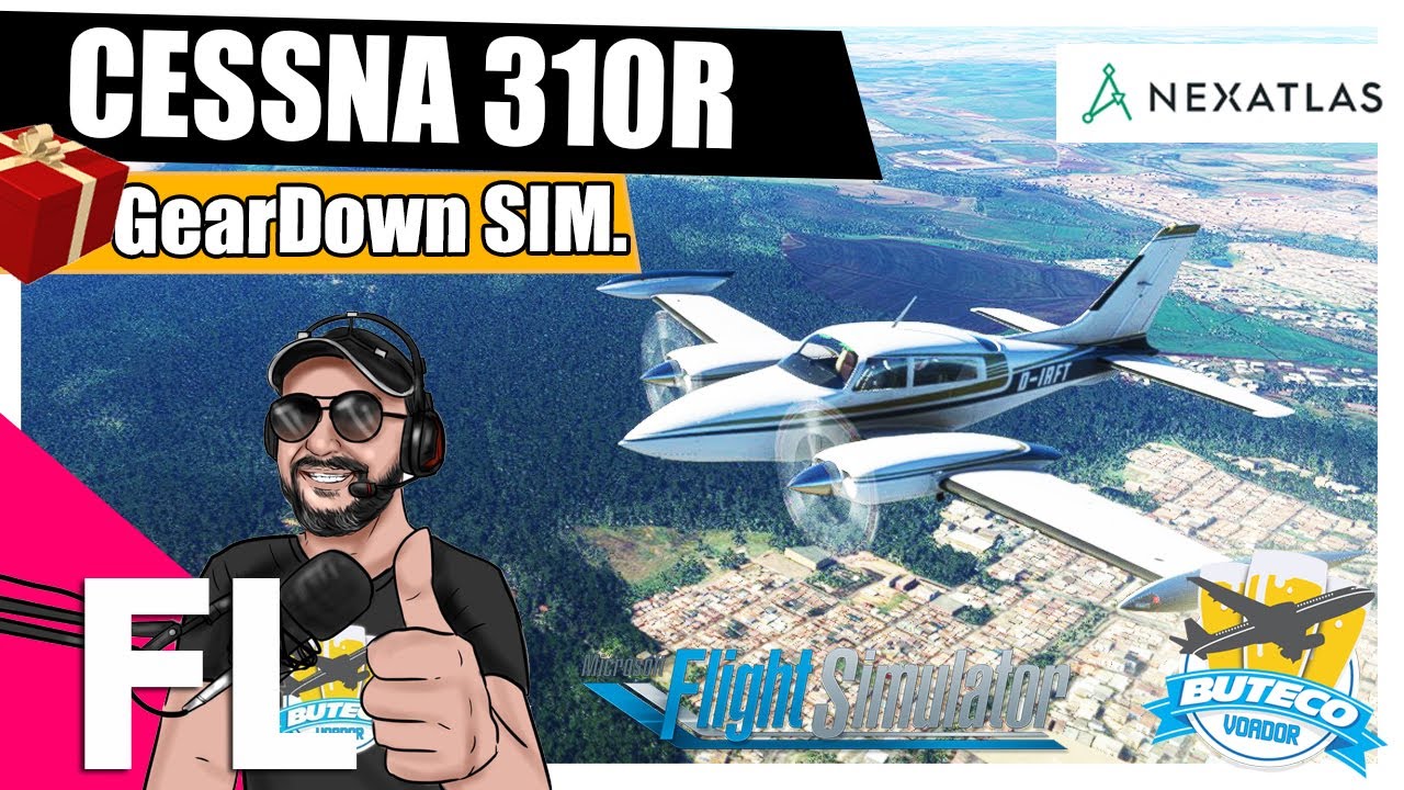 [FLIGHT] FS2020 - VOO TESTE COM CESSNA 310R Milviz | PIRACICABA para ...